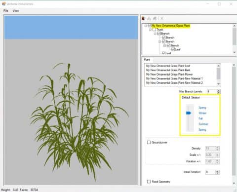 How to create new plants with AccuRender Plant Editor? - RhinoLands