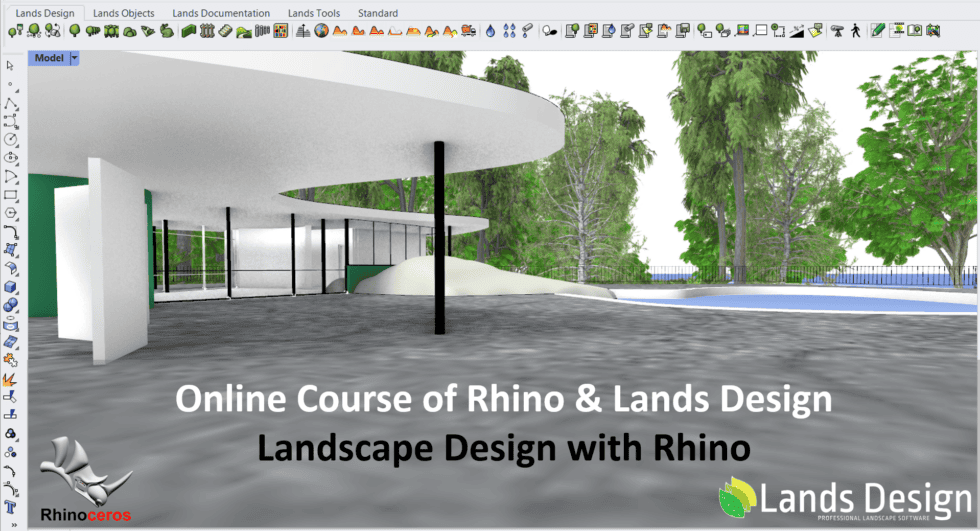 Course of Landscape design with Rhino - RhinoLands