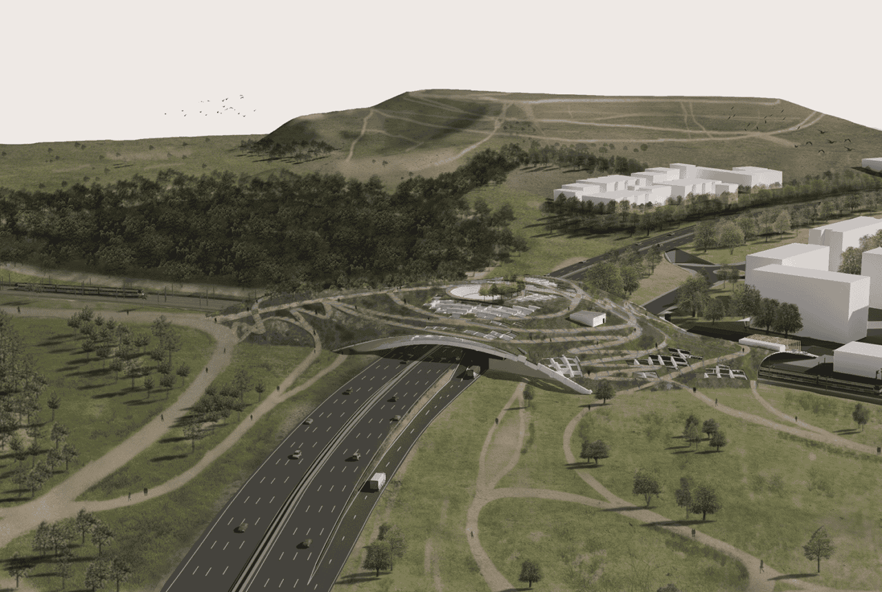 "L'échangeur paysager" un projet d'infrastructure verte modélisé avec ...