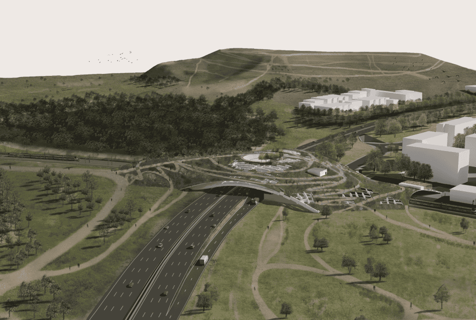 "L'échangeur paysager" un projet d'infrastructure verte modélisé avec ...